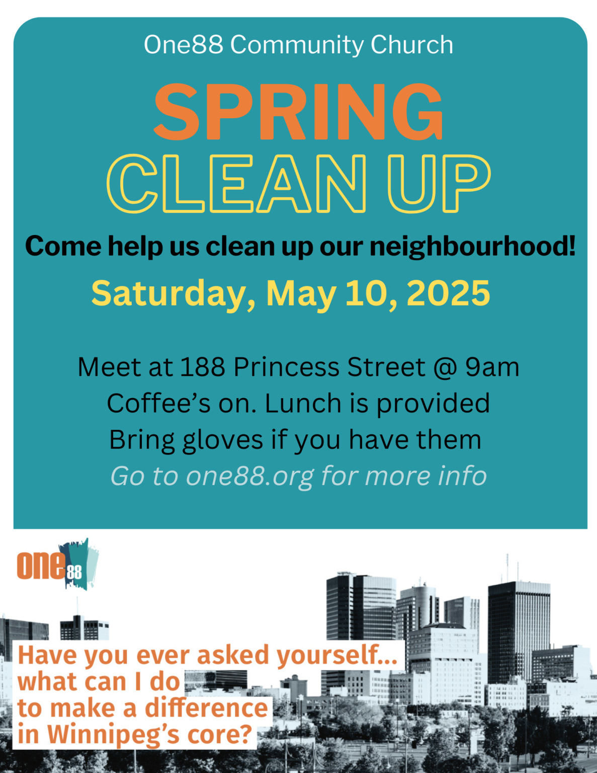 Spring Cleanup 2025 – One88
